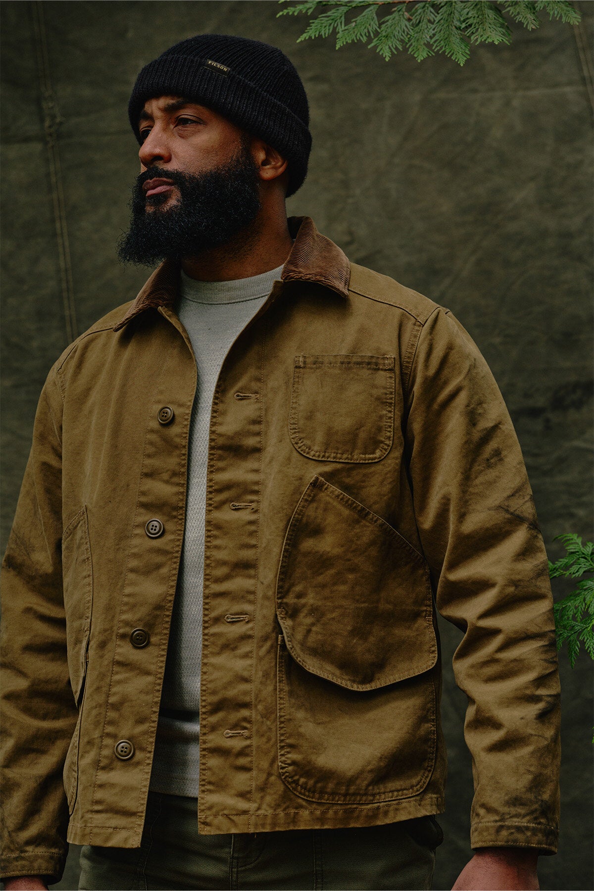 CANVAS OUTFITTER JACKET Kangaroo by Filson Man | Men | WP Store